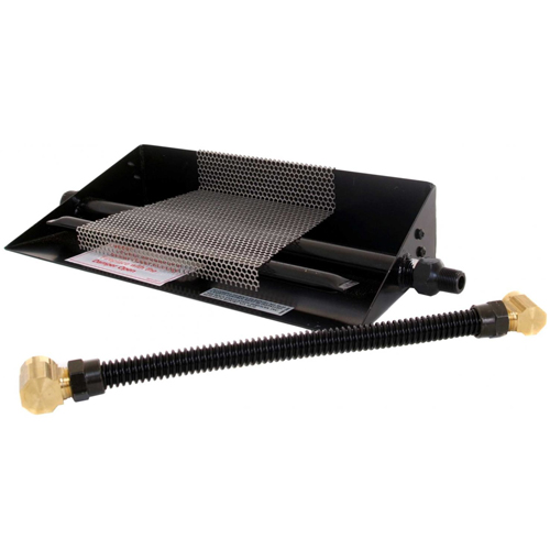 Real Fyre G45 Certified Glass Burner Set w/Clear Glass Diamond Nuggets ...