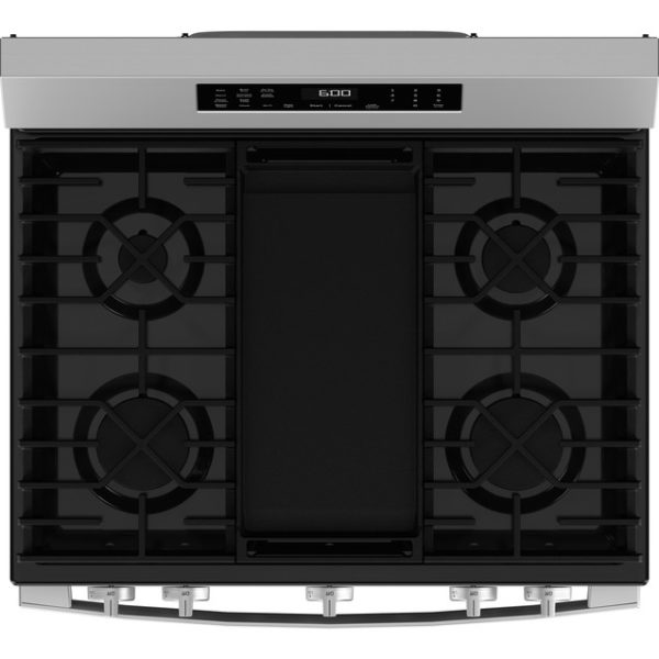 GE GGF600AVSS SS LPGas Convection Range w/(4)Sealed Burners, Griddle ...